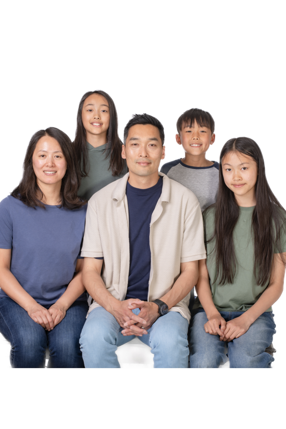 Liu Family (family of 5) | Fresh Agents Commercial Real Family Models